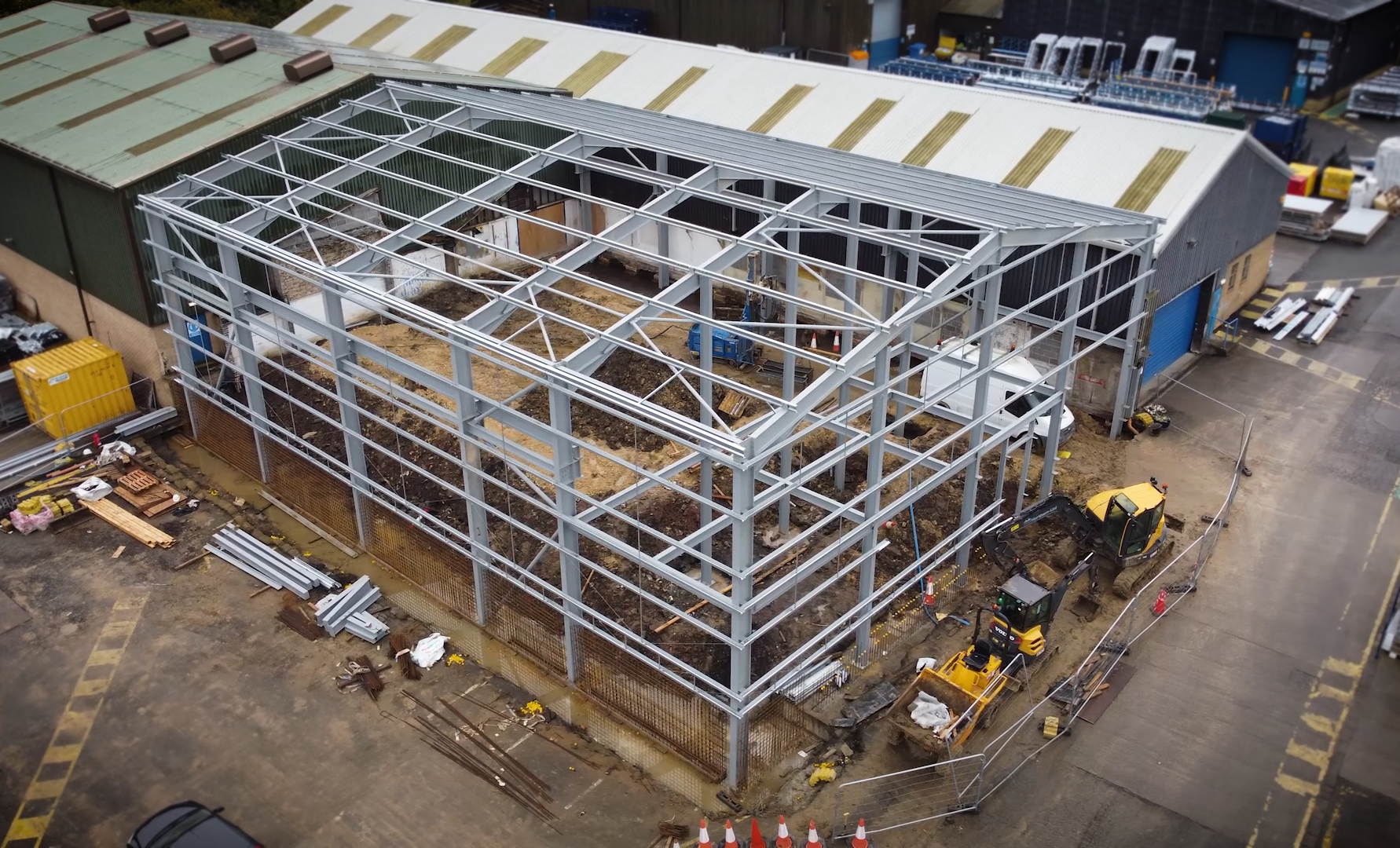 Dane Architectural Systems – Hamsterley Factory Extension - BCE ...